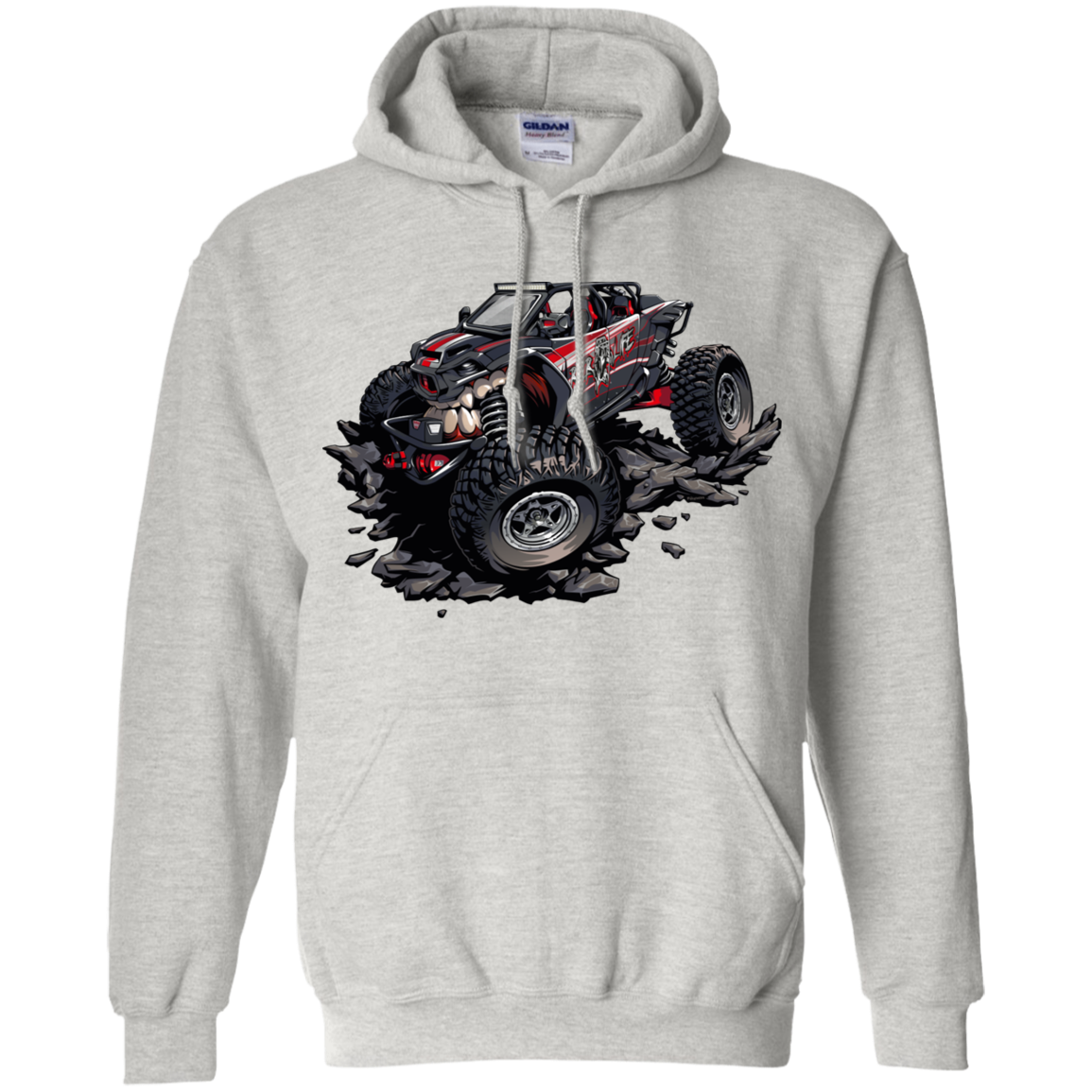 Big Red Men's Hoodie – RZR LIFE